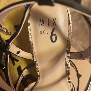Mix No. 6 | Shoes | Mix No 6 Snakeskin Print Pumps | Poshmark
